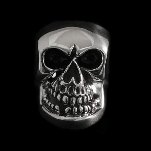 Totenkopf Ring, Schmuck aus Hamburg St. Pauli